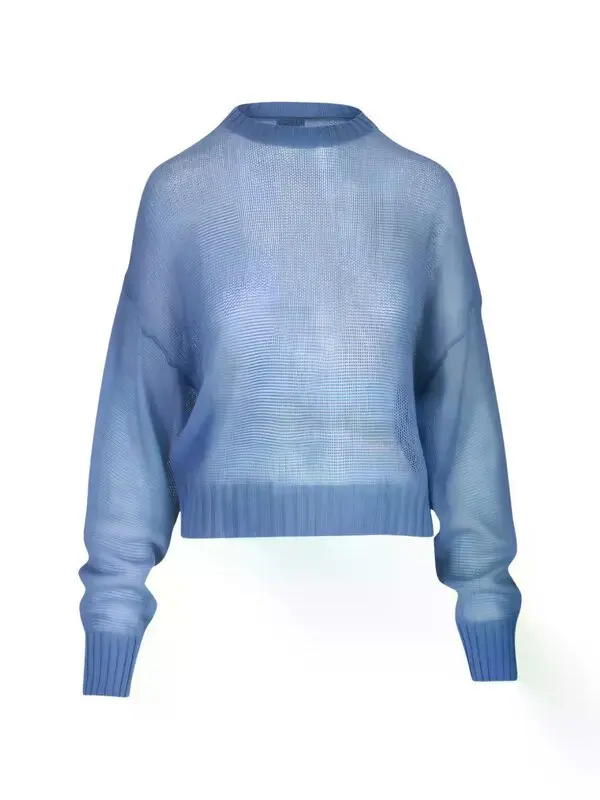 Brunello Cucinelli Sheer Fine-knit Sweater