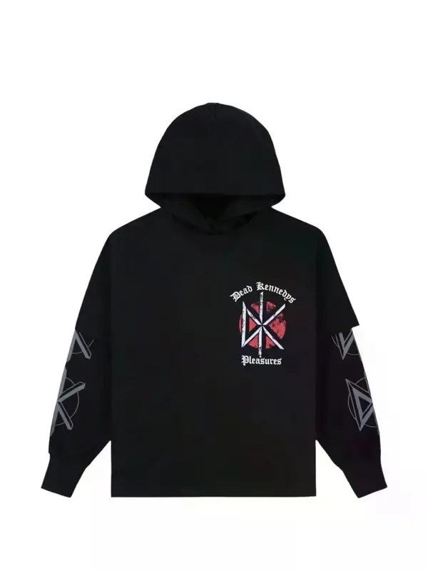 PLEASURES Kennedys Layered Hoodie