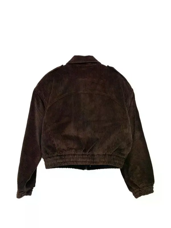 Vaquera Corduroy-textured Cropped Jacket