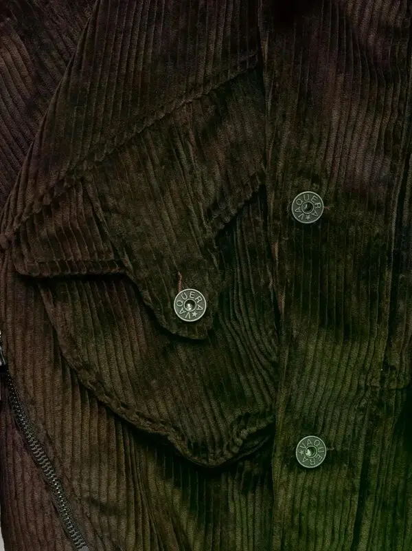 Vaquera Corduroy-textured Cropped Jacket