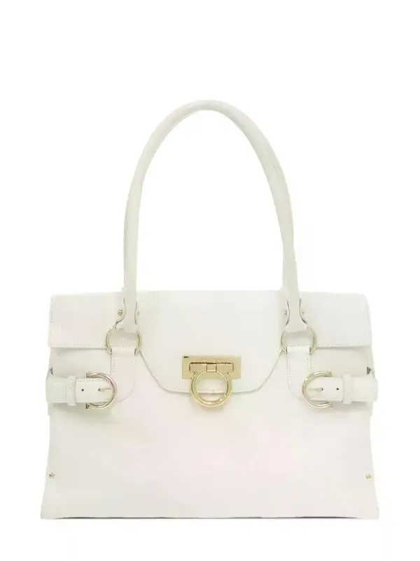 FERRAGAMO 2000-2026 Leather Gancini Handbag