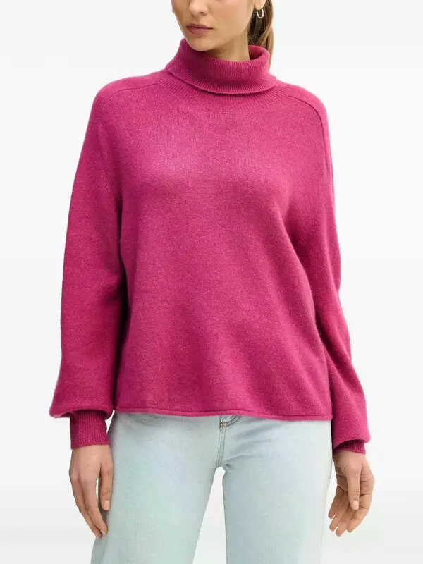 BENETTON Roll-neck Raglan-sleeve Sweater