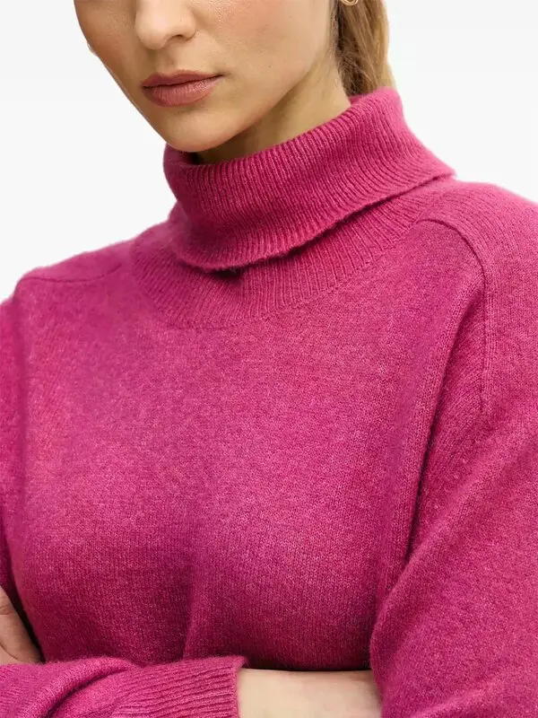 BENETTON Roll-neck Raglan-sleeve Sweater