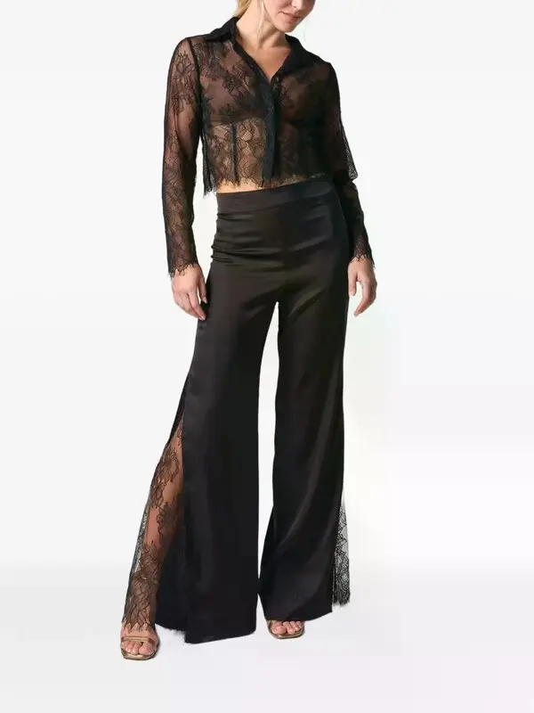 JBQ Deacon Lace-detail Trousers