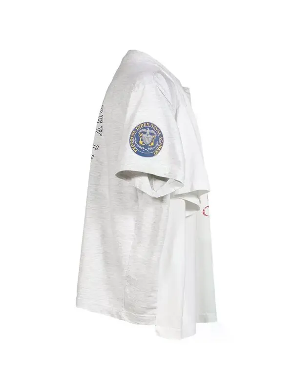 PROTOCOL INDEX Layered-sleeve T-shirt