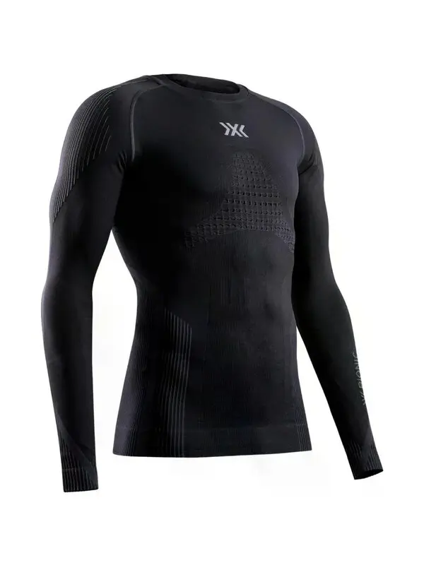 X-BIONIC Invent Shirt Logo-print Panelled T-shirt