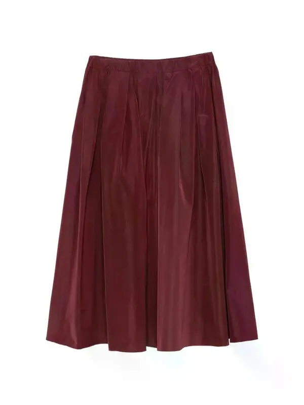Max Mara Pleated A-line Maxi Skirt