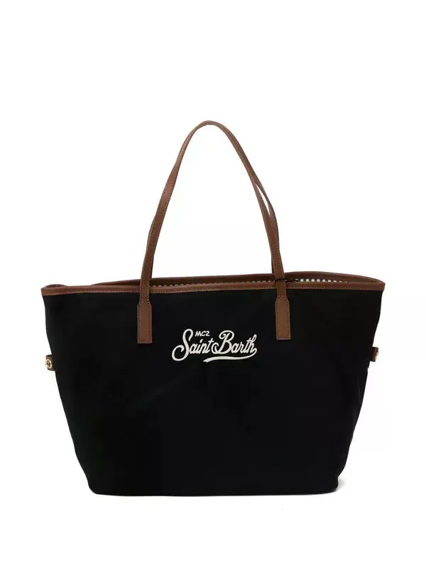 MC2 SAINT BARTH City Bag Logo-embroidered Tote Bag