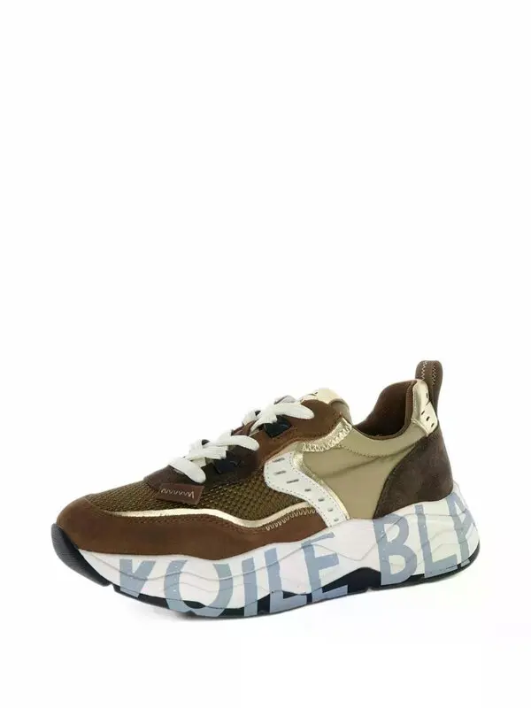 VOILE BLANCHE Club105 Leather Sneakers - Brown