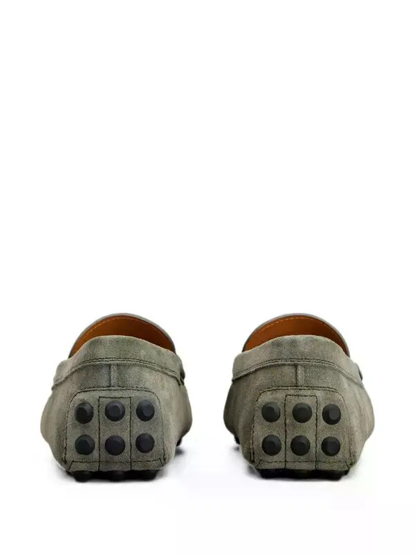 TOD'S Gommino Bubble Loafers In Suede