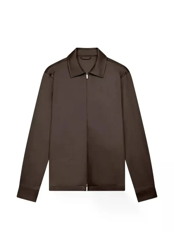 VALENZA Supima Cotton Zip-up Sweatshirt