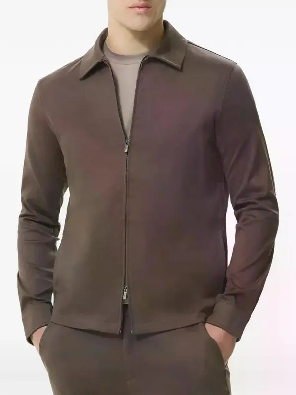 VALENZA Supima Cotton Zip-up Sweatshirt