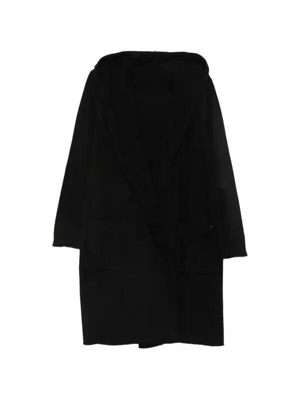 MA+ Hooded Open-front Cardigan