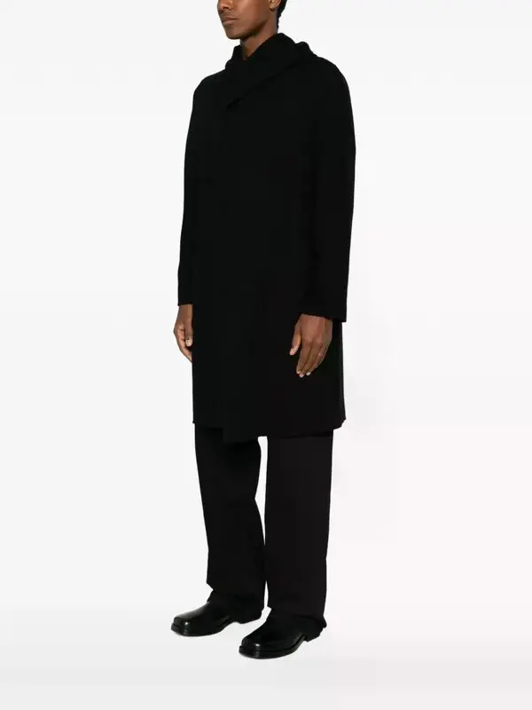 MA+ Hooded Open-front Cardigan