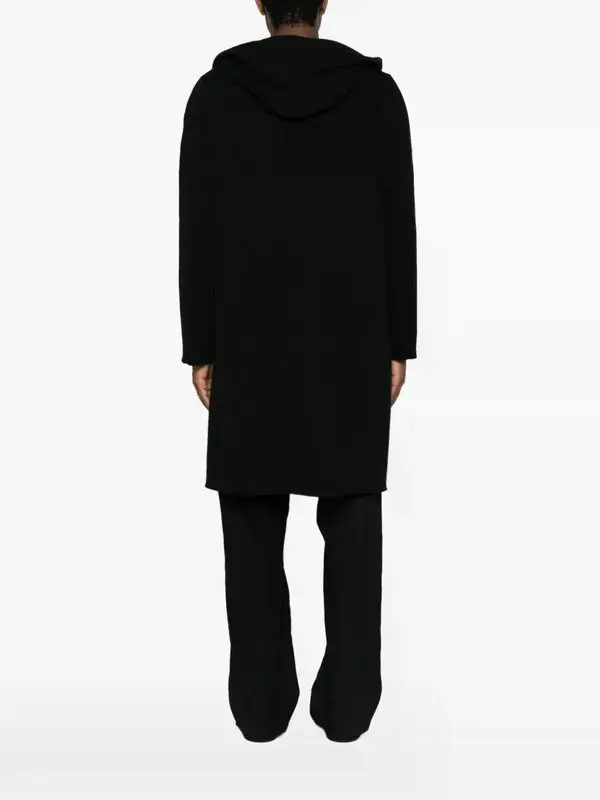 MA+ Hooded Open-front Cardigan