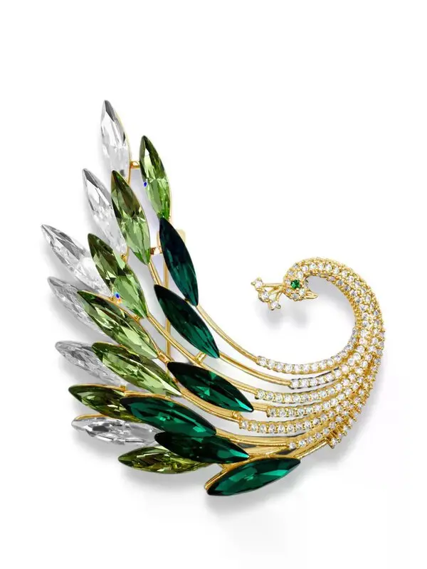 HZMER JEWELLERY Hara Faux-gem Brooch