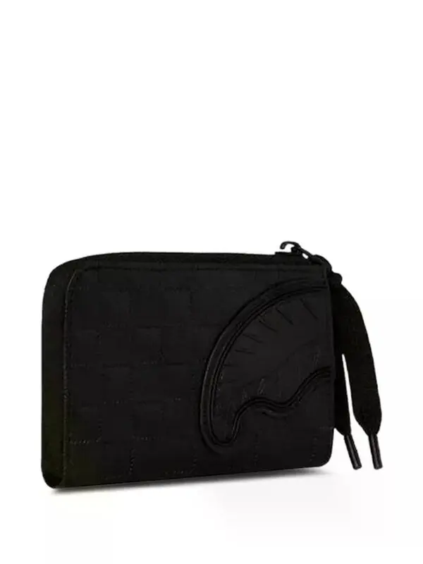 SPRAYGROUND Check Shark-mouth Wallet