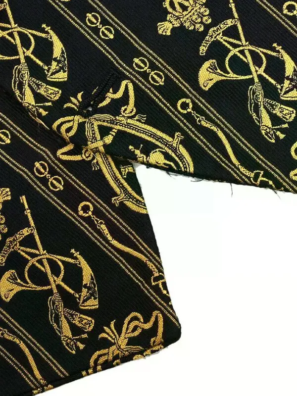 Hermès Equestrian-print Waistcoat