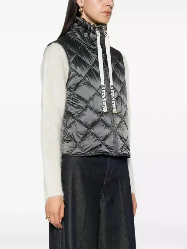 Max Mara The Cube Quilted Gilet - Grey