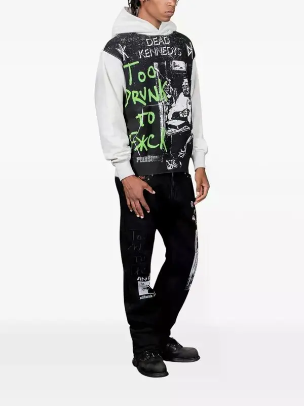 PLEASURES Tdtf Fleece Hoodie