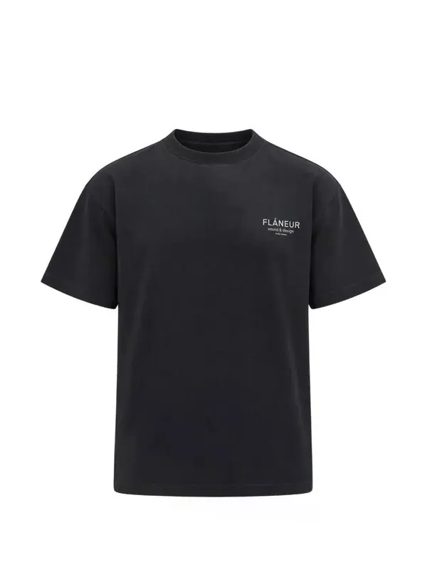 FLANEUR Sound & Design Studio Logo-print Cotton T-shirt