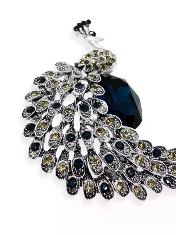 HZMER JEWELLERY Indranila Faux-gem Brooch