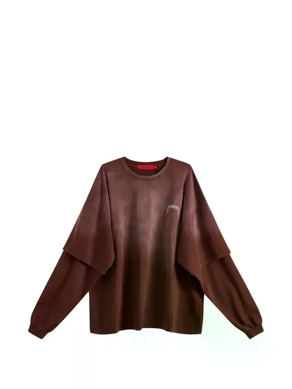 ACUPUNCTURE 1993 Logo-print Long-sleeve T-shirt