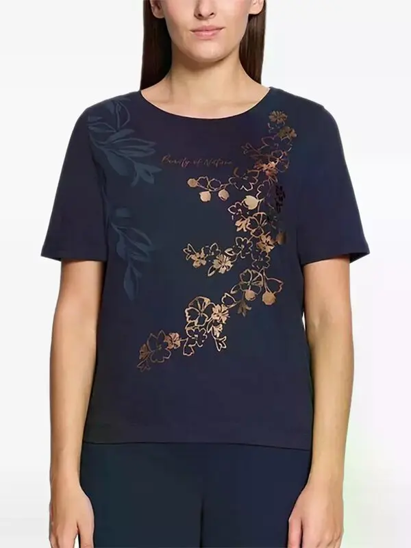 BETTY BARCLAY Floral-print T-shirt