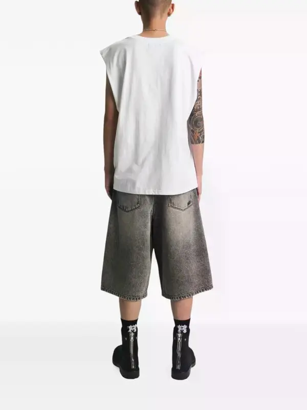 RtA Terry Muscle Cursive-logo T-shirt