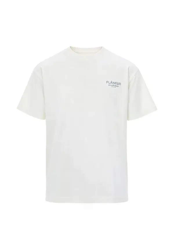 FLANEUR Sound & Design Logo-print Cotton T-shirt