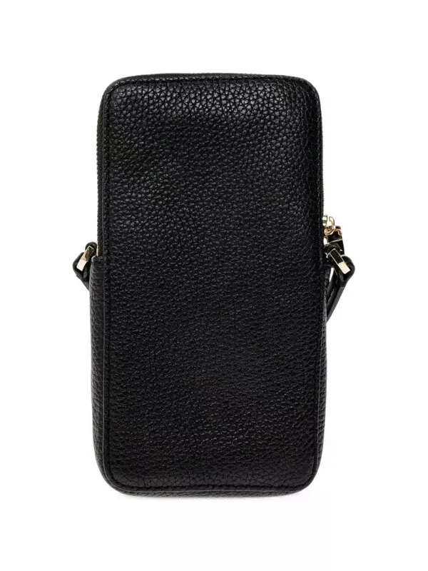 Michael Kors Jet Set Small Pebbled Leather Smartphone Crossbody Bag
