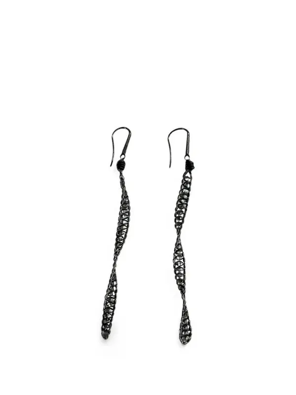 Brunello Cucinelli Monili Drop Earrings - Black