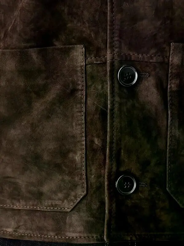 JOOP! Suede Button-up Jacket