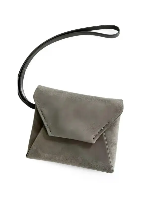 Brunello Cucinelli Suede Envelope Clutch Bag