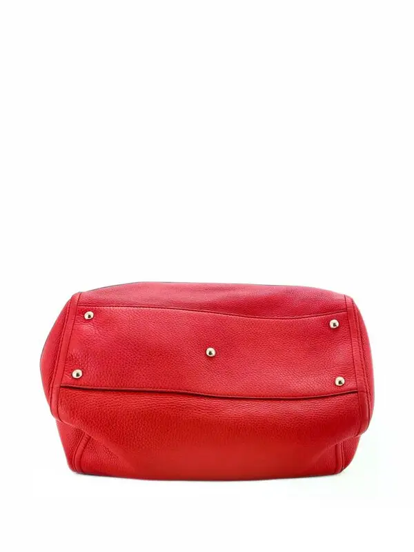 Gucci Soho Leather Medium Shoulder Bag - Red