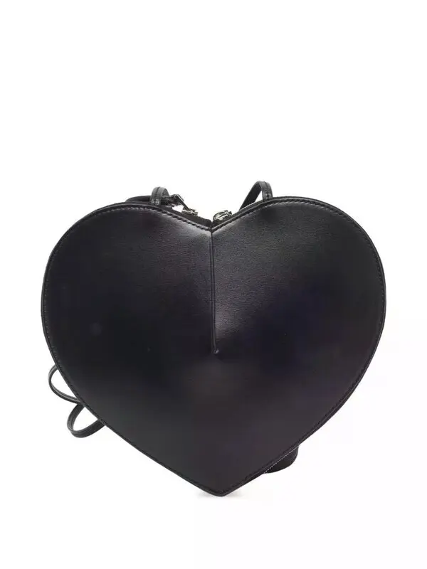 Alaïa Le Coeur Leather Shoulder Bag - Black