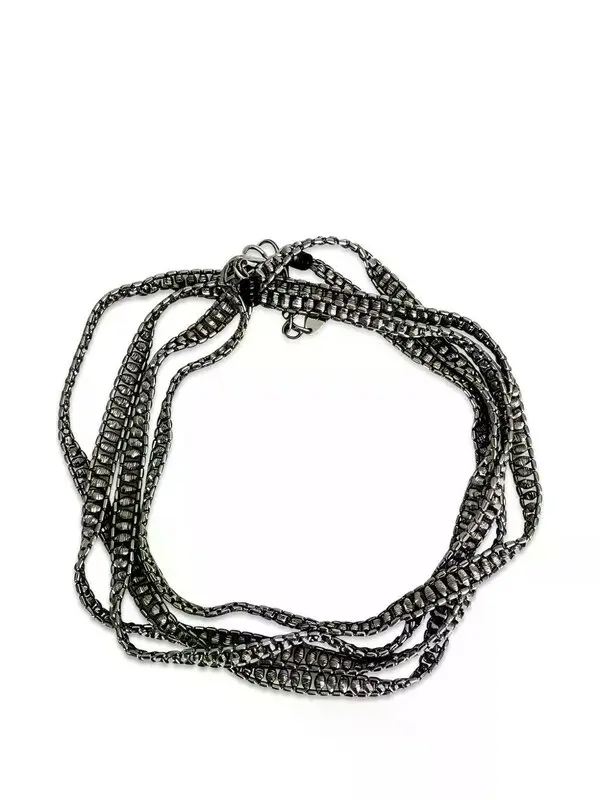 Brunello Cucinelli Monili Multi-strand Bracelet - Silver