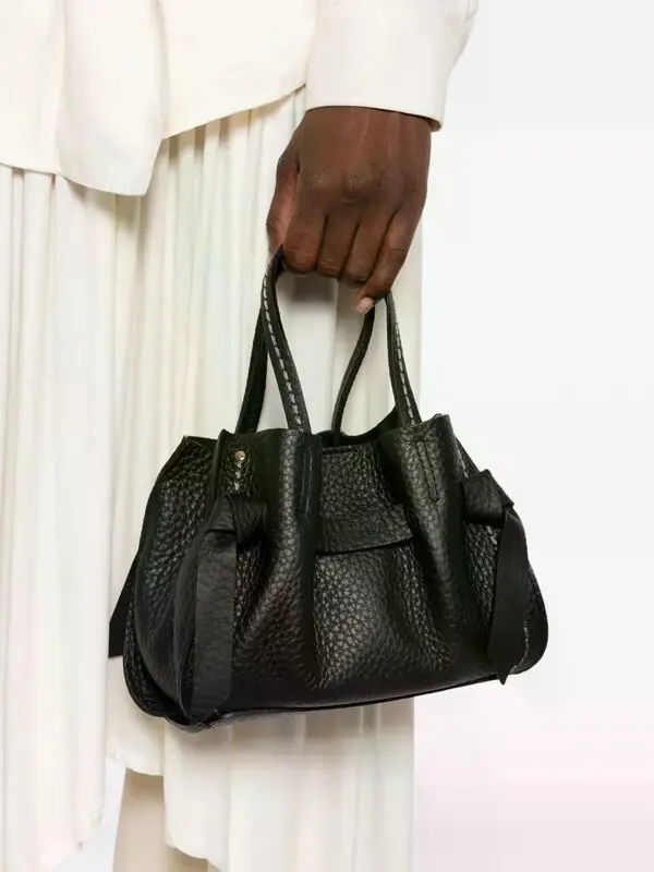 VISONA` Vittoria Grained Leather Mini Bag