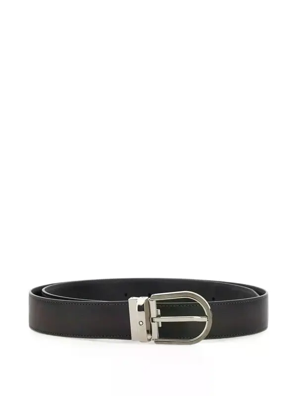 Montblanc Horseshoe Buckle Belt