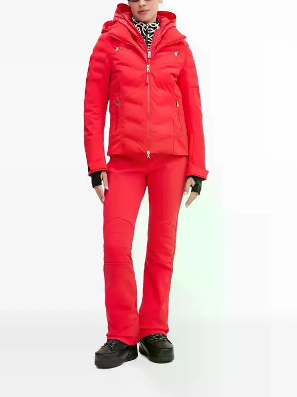 Bogner Jasmina Monogram-print Half-zip Top