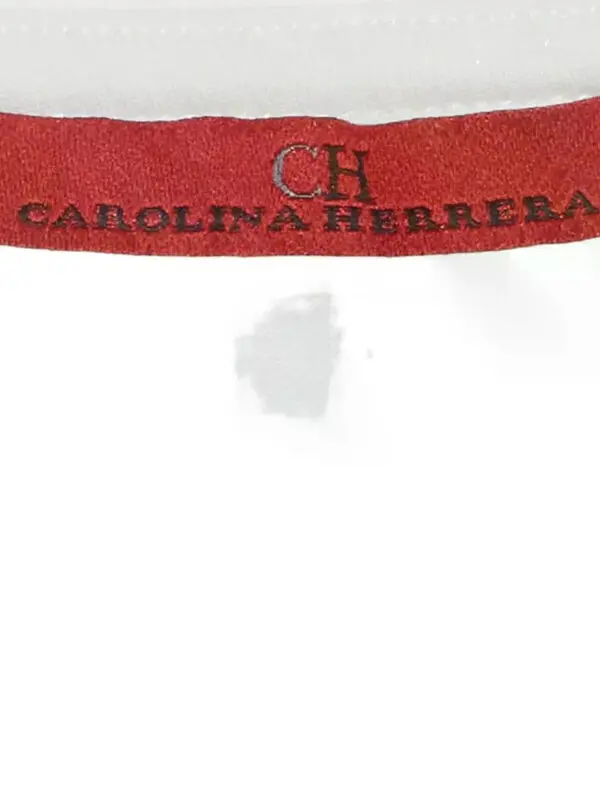 Carolina Herrera Floral Logo-embroidered T-shirt
