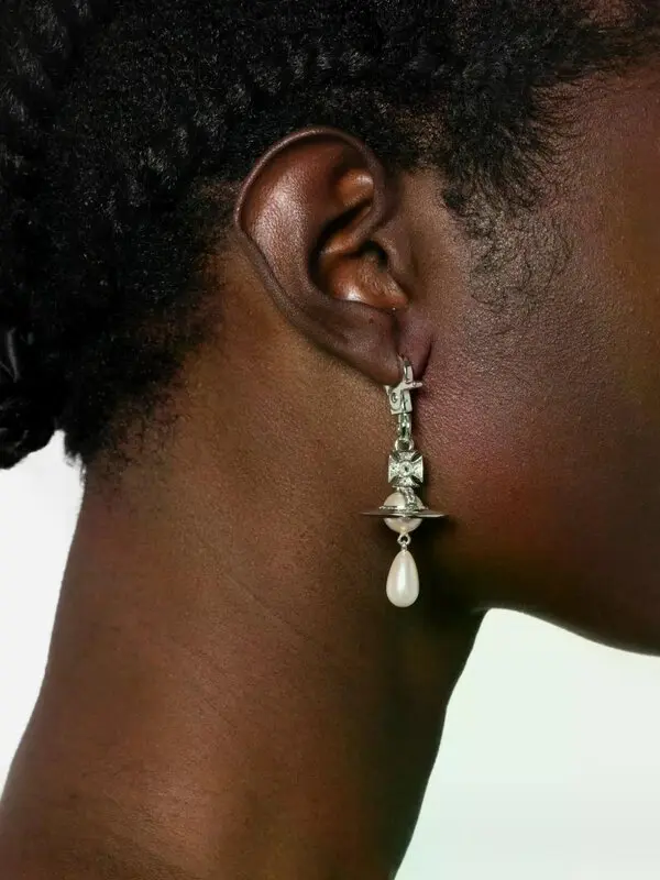 VIVIENNE WESTWOOD Aïda Orb Drop Earrings