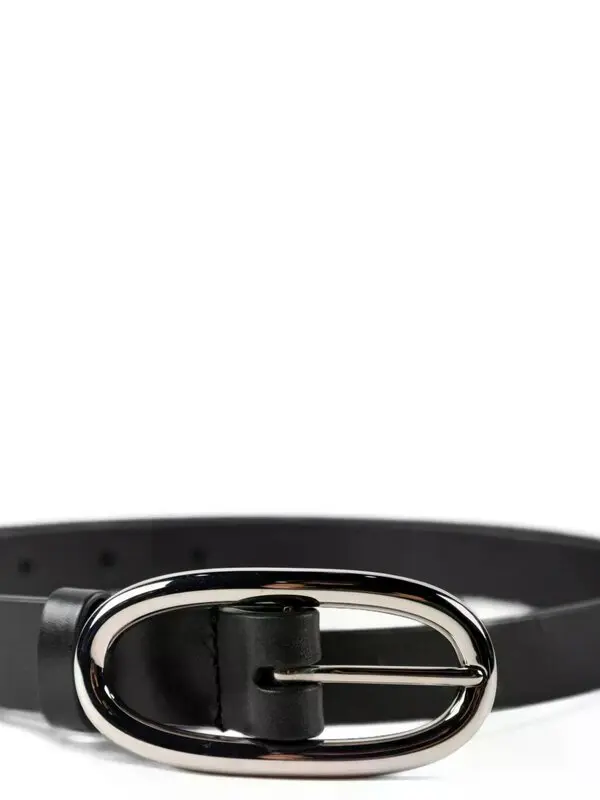 Tory Burch Oval-buckle Leather Belt
