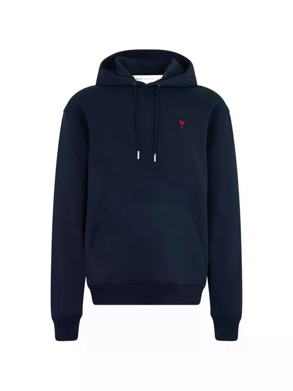 AMI Paris De Coeur Hoodie - Blue
