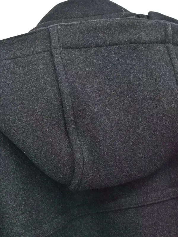 Hermès Hooded Toggle-fastening Coat