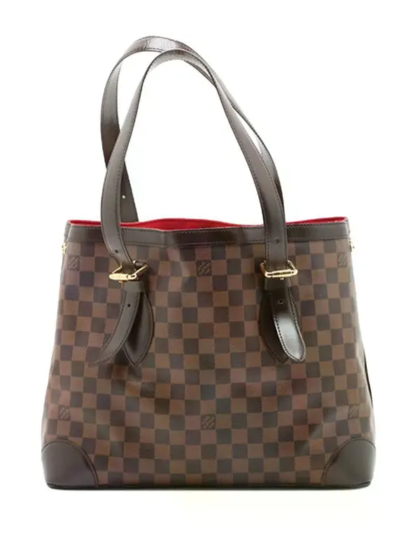 LOUIS VUITTON 2011 Damier Ebene Hampstead Mm Tote Bag