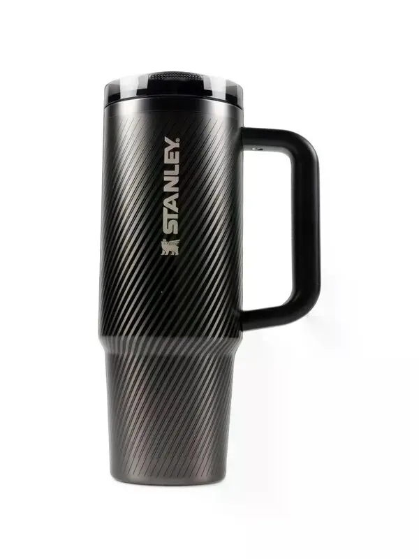 STANLEY Logo-print Diagonal-stripe Travel Mug