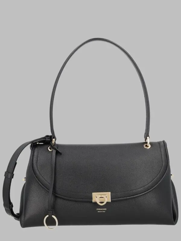 FERRAGAMO Borsa Sofia Medium - Black