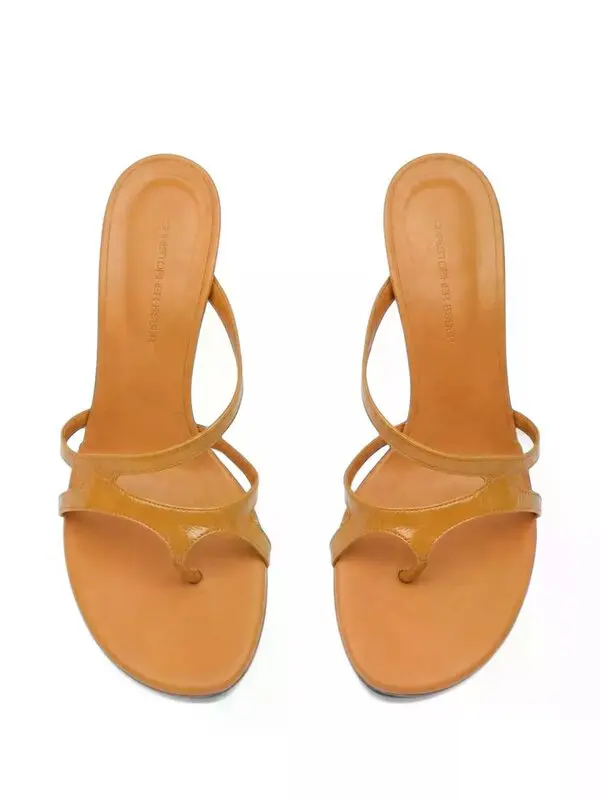Christopher Esber Calathea Leather Heeled Sandals