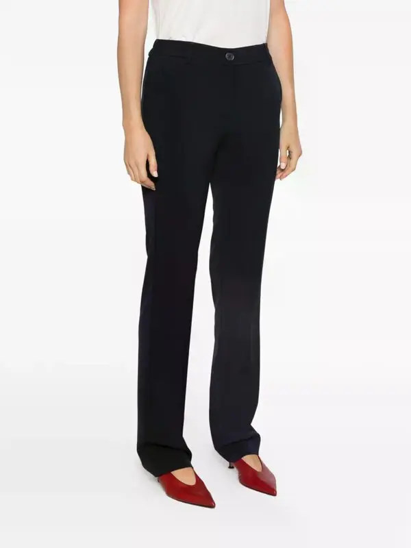 TWINSET Logo-plaque Straight-leg Trousers